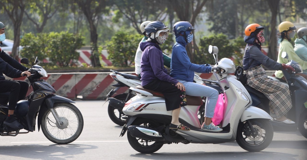 ベトナム旅①バイク大国｜NATSUKO_iii｜note