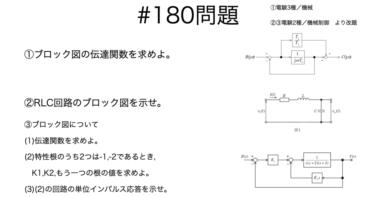 書記が物理やるだけ#180 ブロック線図｜Writer_Rinka