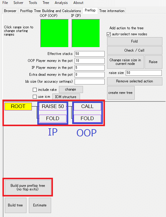 PioSOLVER：preflop only gameの計算｜maspy
