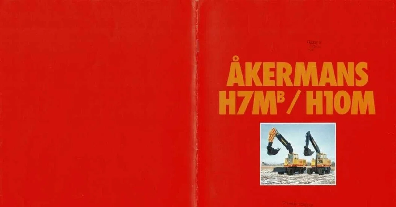 Åkerman H7MB/H10M｜建設機械化ライブラリー