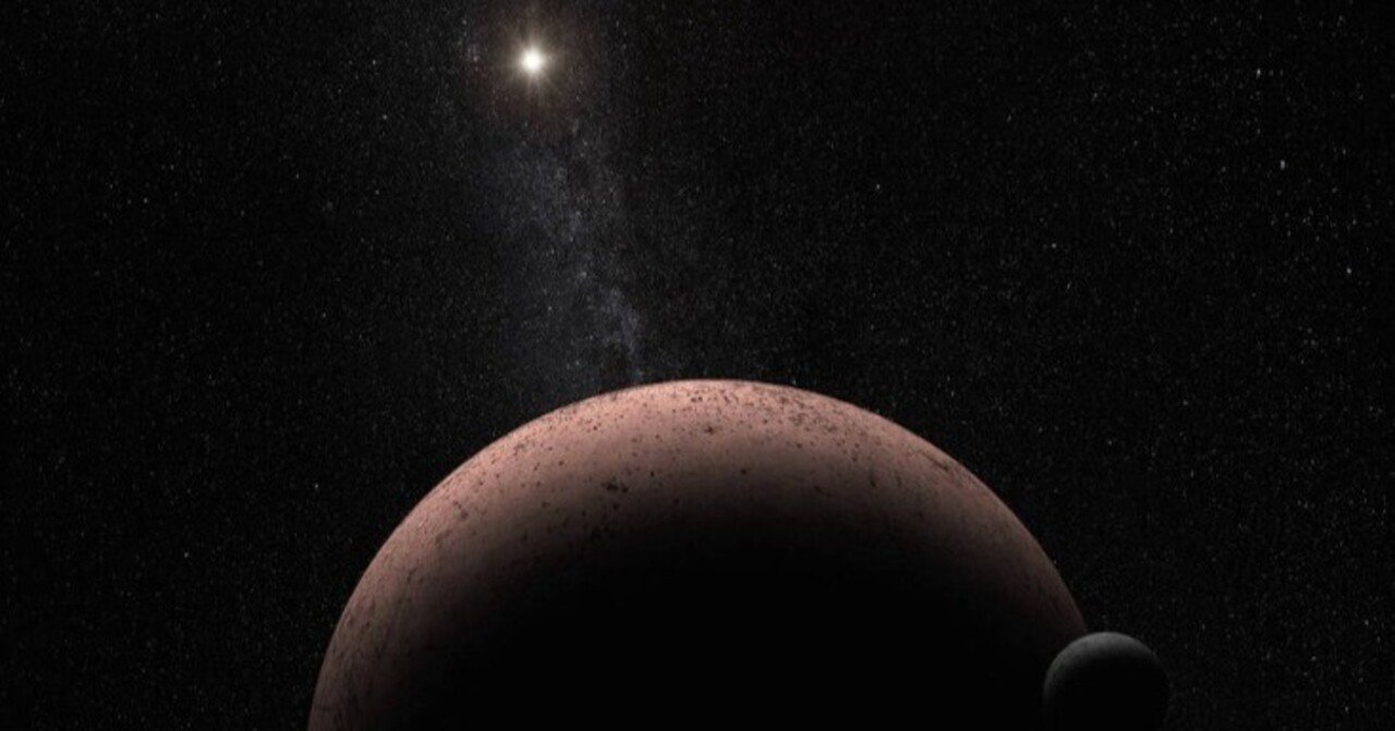 【Astronomy Picture of the Day】Moon over Makemake, 2023.01.02｜岩澤康一