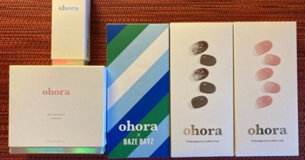 超不器用人間がohoraのジェルネイルに挑戦してみた｜Aki