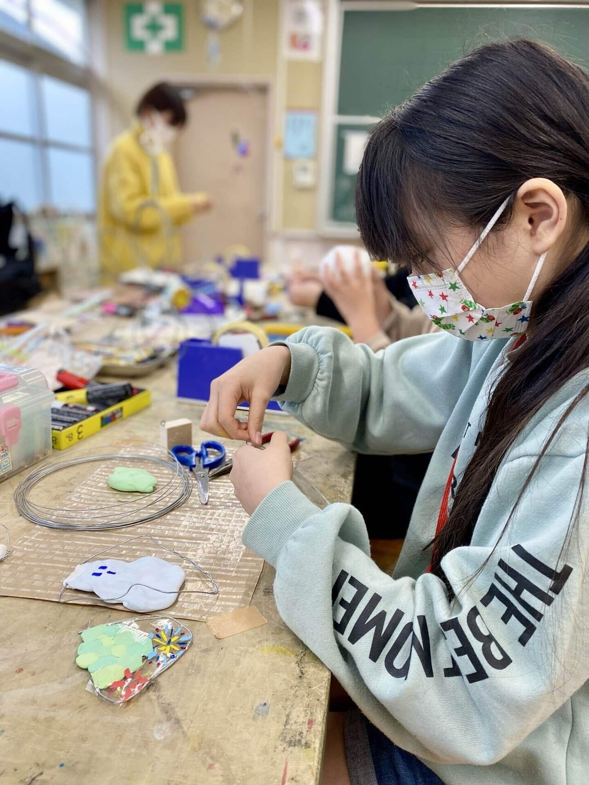 地域に開放される図工室〜コミュニティスクールの取り組み〜｜米光智恵 Chie Yonemitsu