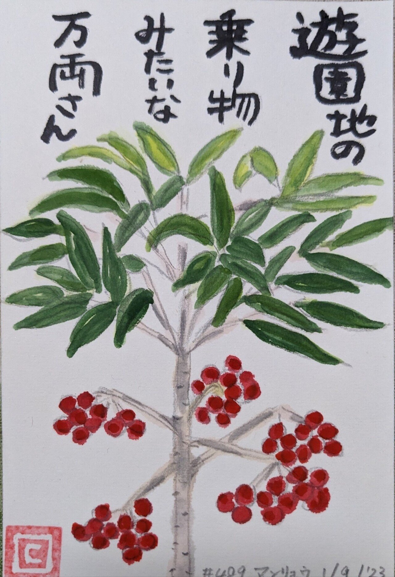 #489 マンリョウさん｜Cyndi