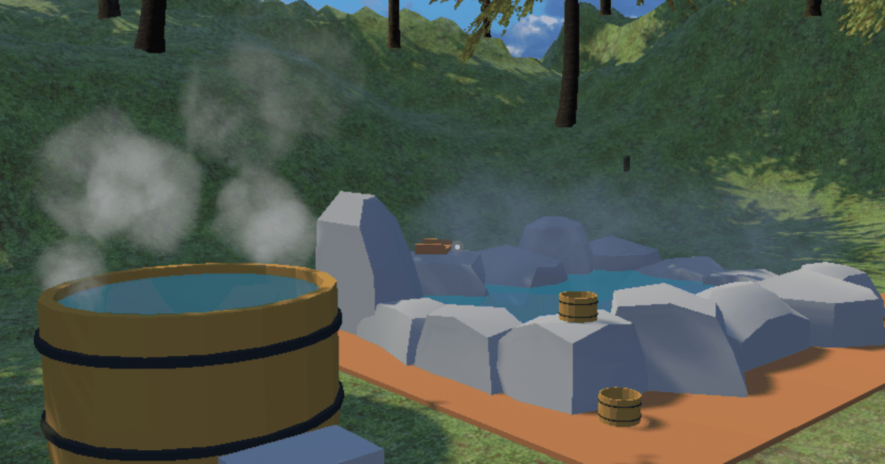 Unity Particle Packを使って温泉の湯気をつくる｜Neto