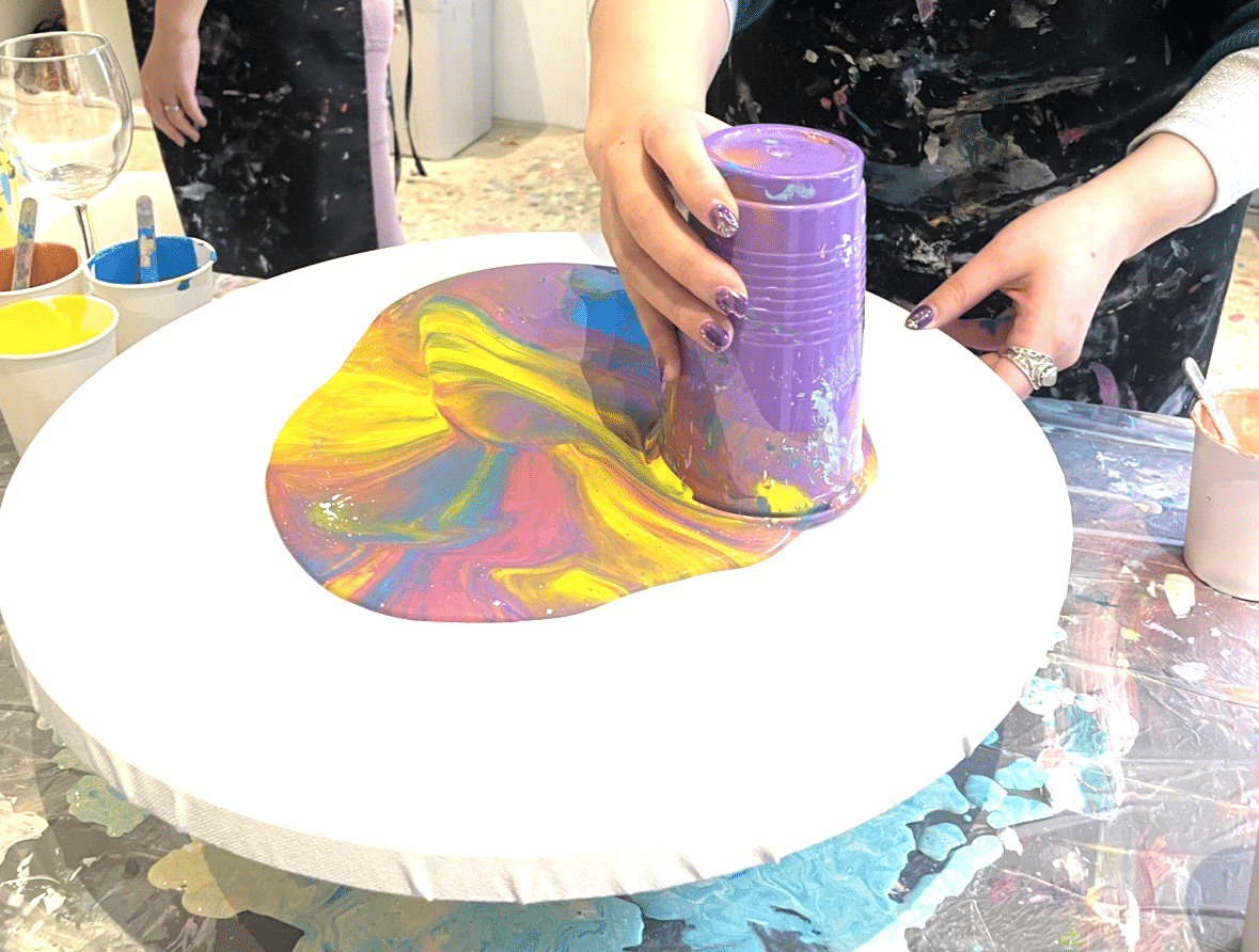 【体験レポート】絵心なしでも大丈夫！世界にひとつだけの「たらしこみアート」｜SHIORI🌷