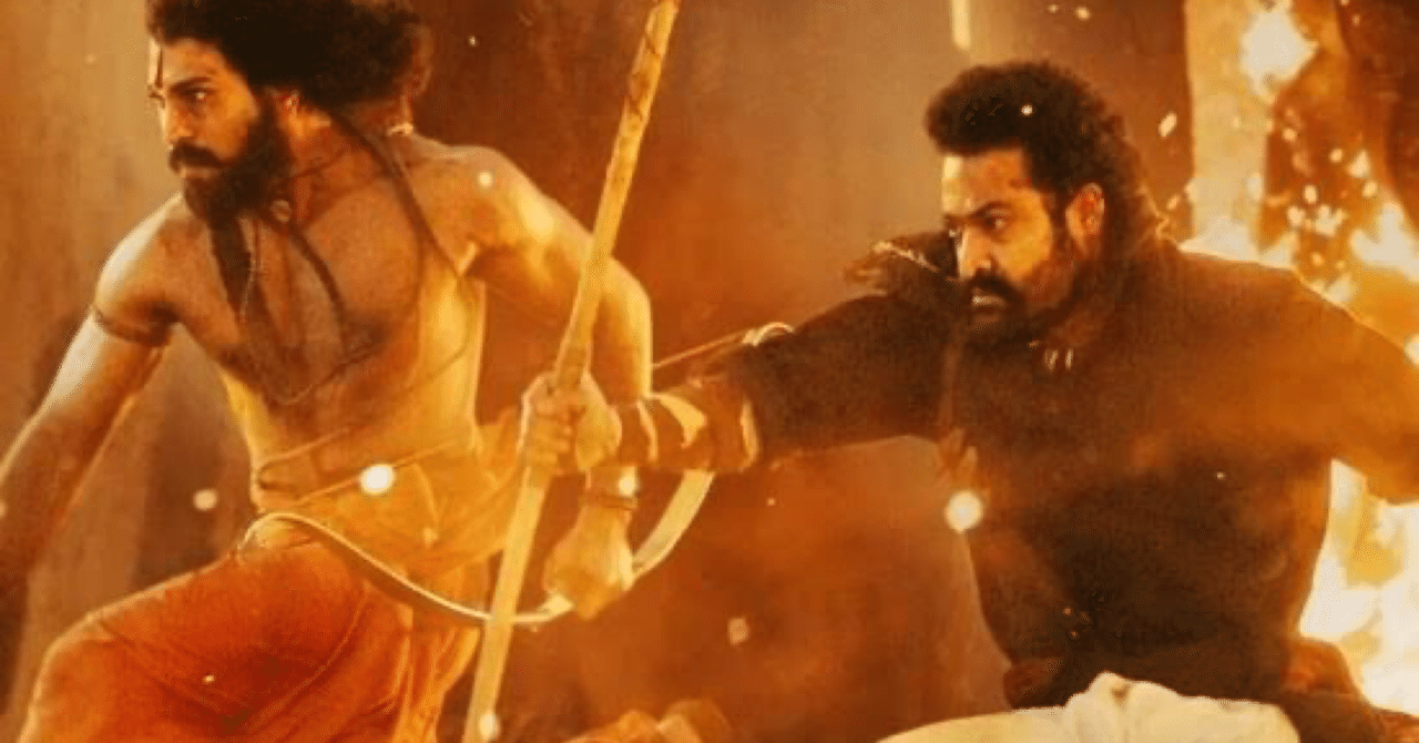 水と炎のファイト一発映画『RRR』感想｜モトリックの日記