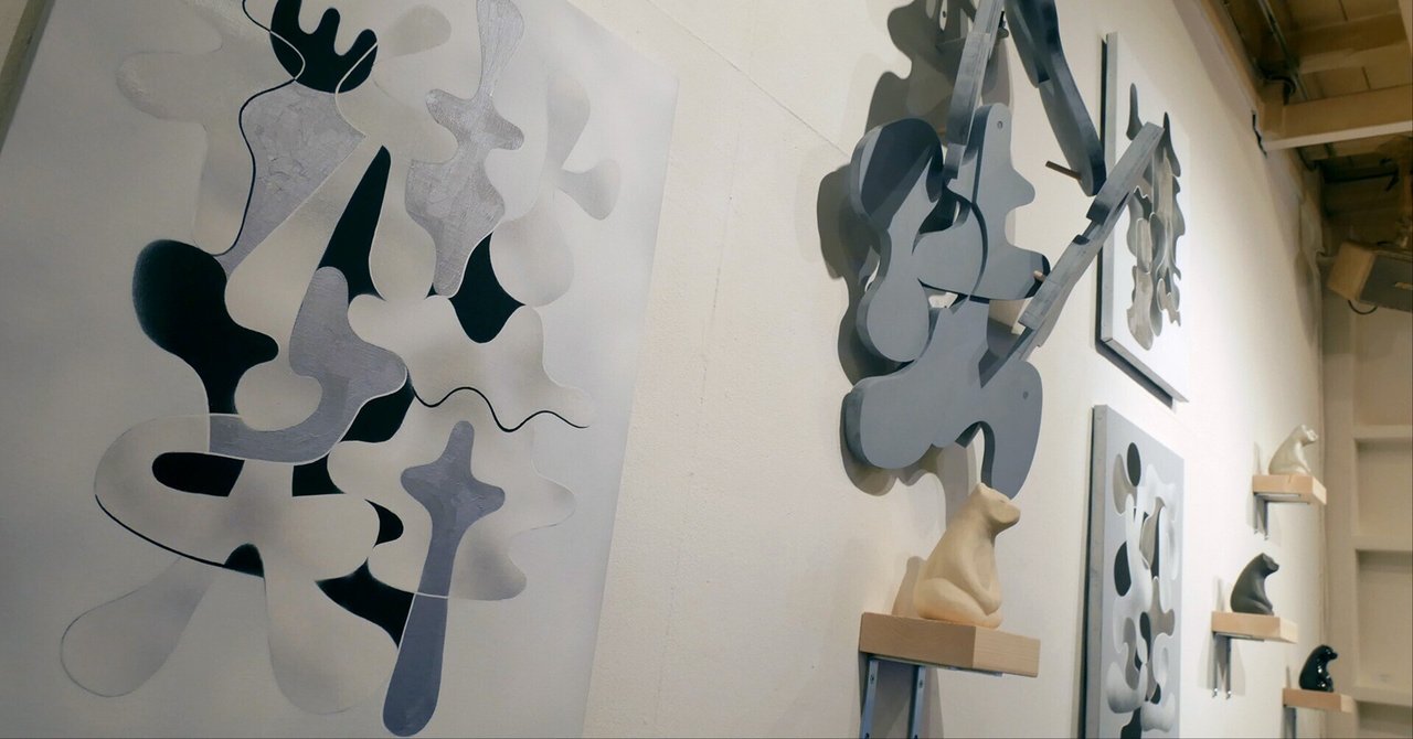 個展「文字と熊」、振返り（その1）｜jiro_bando