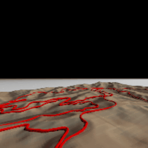 rayshaderでDEM+GPSデータ可視化 #2｜tt