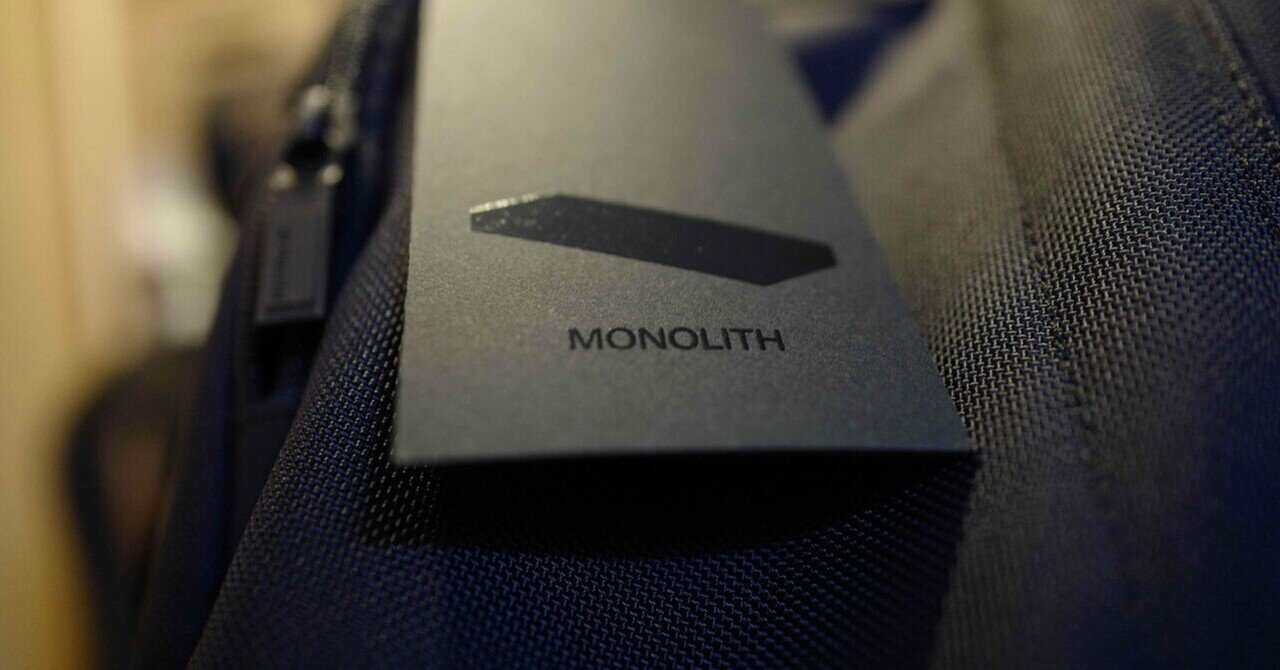 全シーンで活躍するMONOLITH BACKPACK PRO L（予定）｜Takashi Nishimura