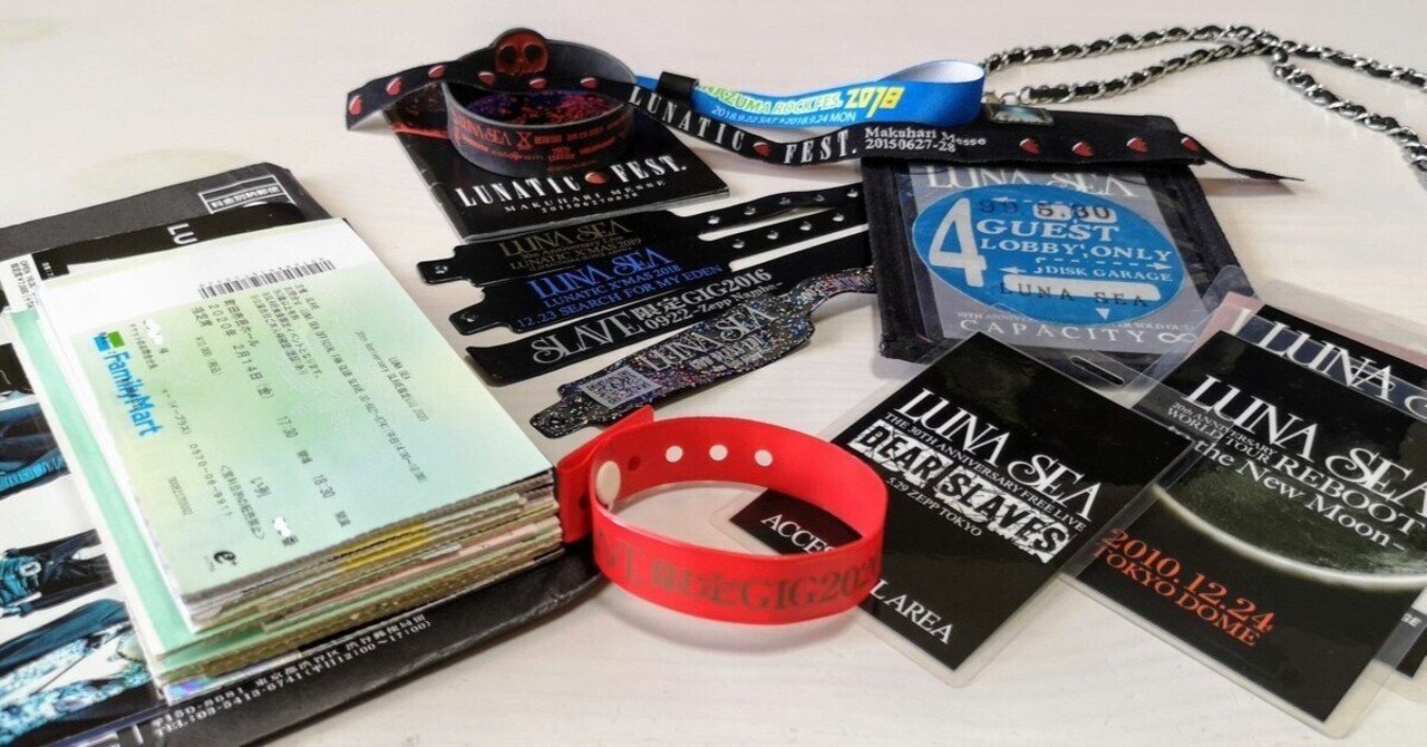 LUNA SEA LIVE参戦記録｜ YAYOI Yuko