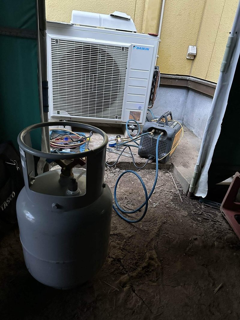 ヤマハ発動機のGHPエアコンもとうとう引退！本当に長い間ありがとう！｜NicePapa 平野 尚志