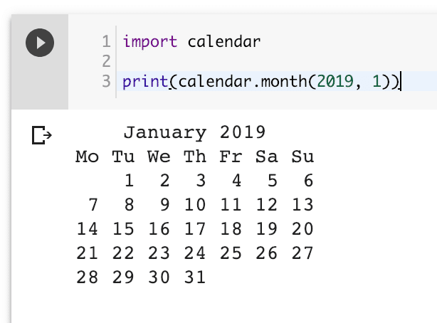 pythonでプログラミング！- カレンダー作ろ!｜donguri