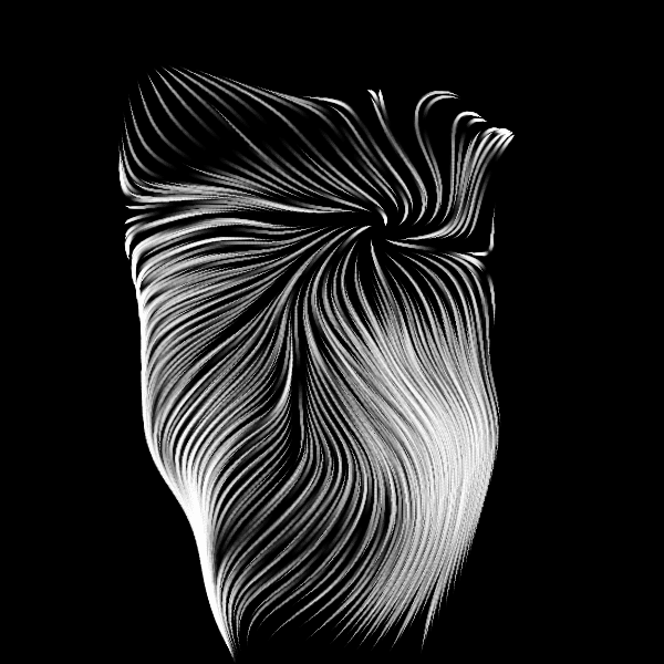 ベクター・フィールド：Processing 作例｜deconbatch