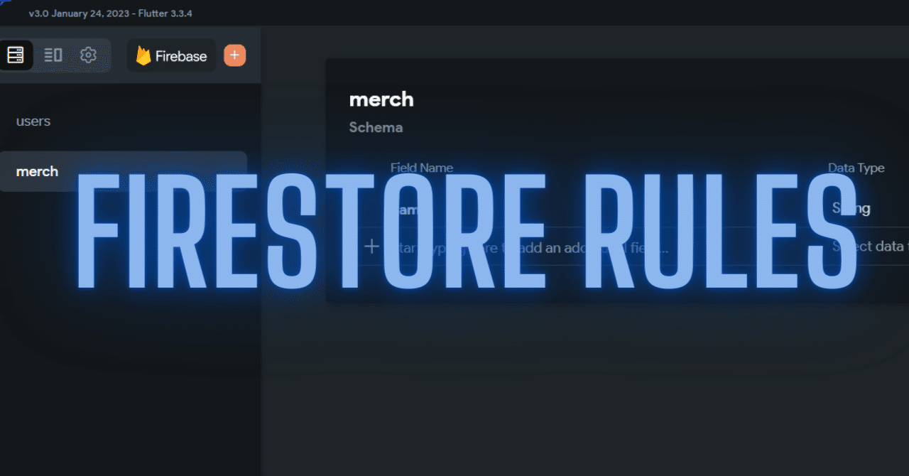 【FlutterFlow】Firestoreルールは、こう設定しよう。｜松井真也＠登録セキスペ