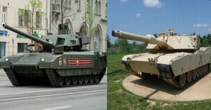 最新鋭戦車T-14アルマータVsM1エイブラムス｜ふくろう＠コンテンツクリエイター