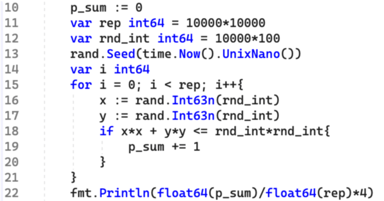 Scratchで円周率を簡易的に求める｜coderdojoisehara