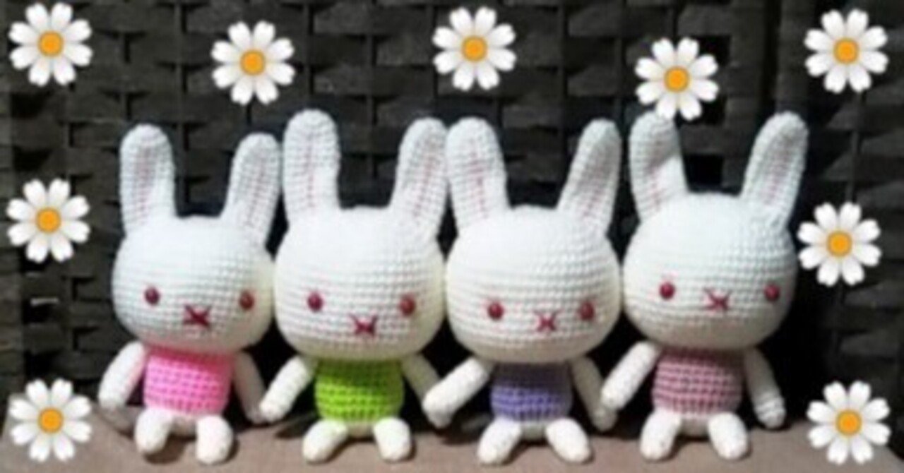 赤い おめめの 白うさぎ｜kana｜note