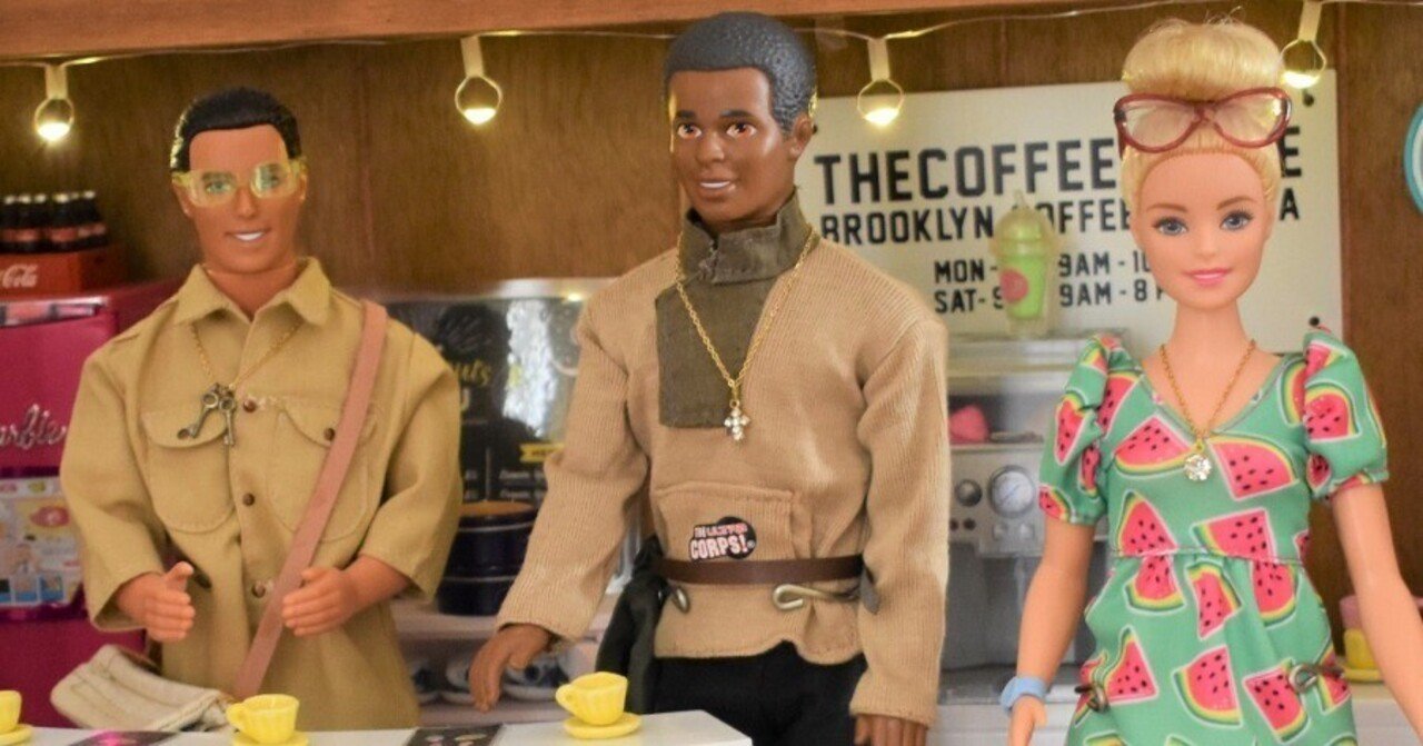 Barbie dolls are fun.｜dragon road｜note