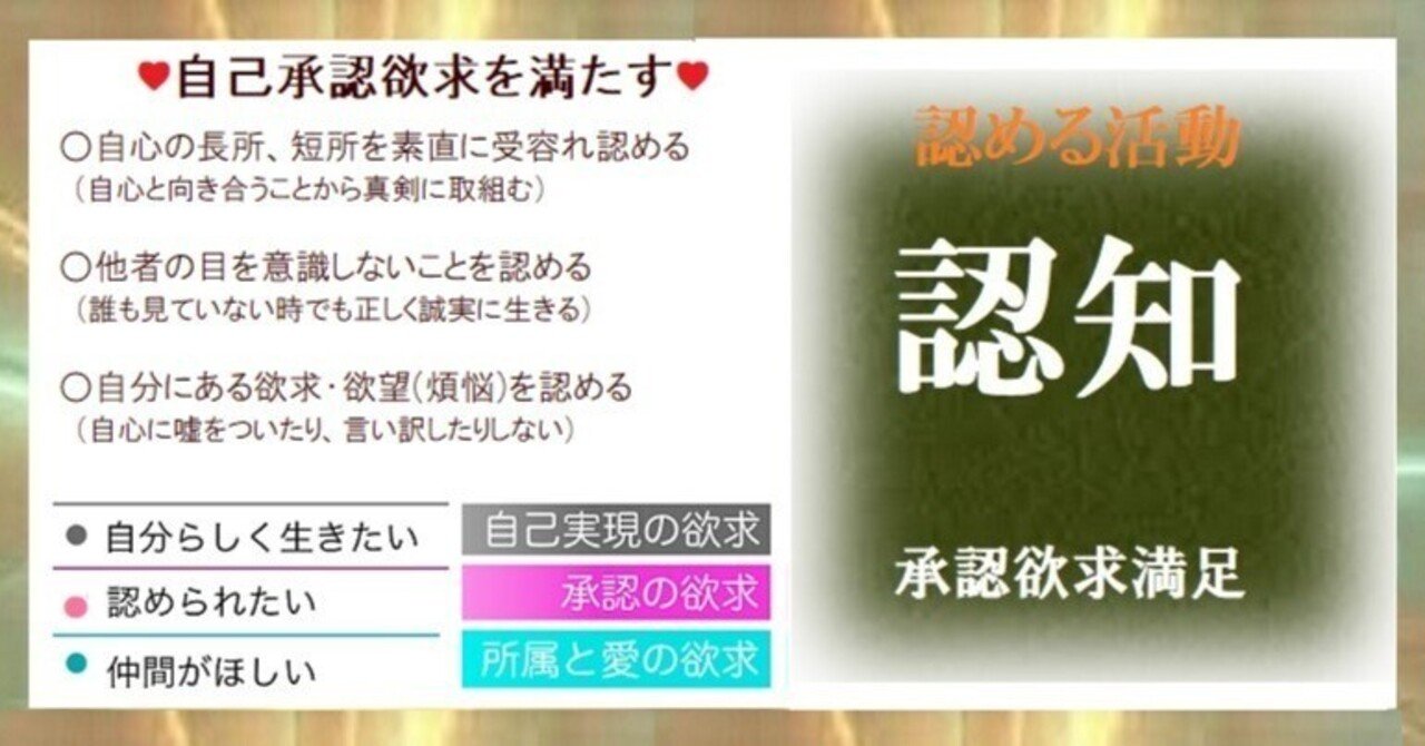 自分を認める「自己承認の活動」｜motoi.minoru｜note