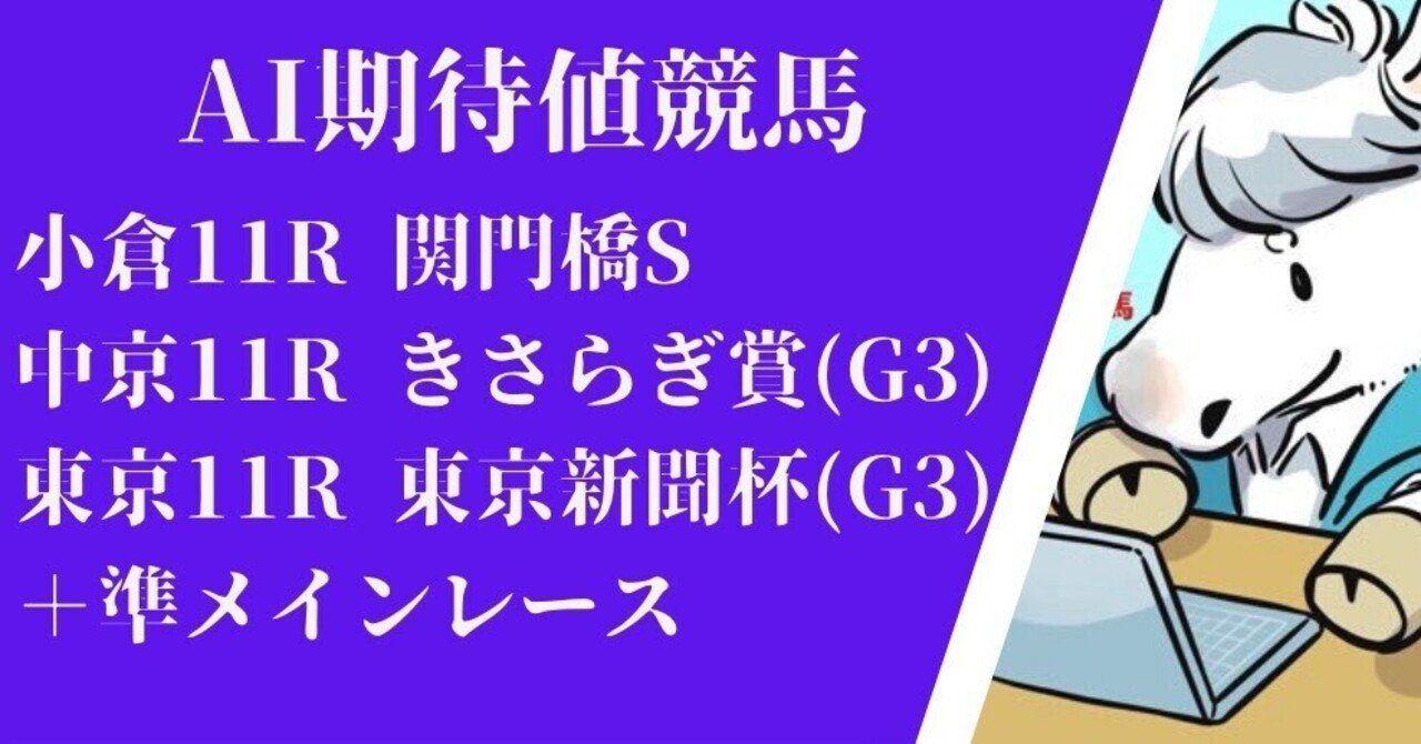 2023/2/5 小倉11R 中京11R 東京11R ｜タク@競馬AI