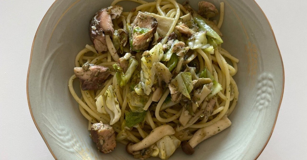 ジェノベーゼパスタの昼、カチャトーラの夜。｜kocchan