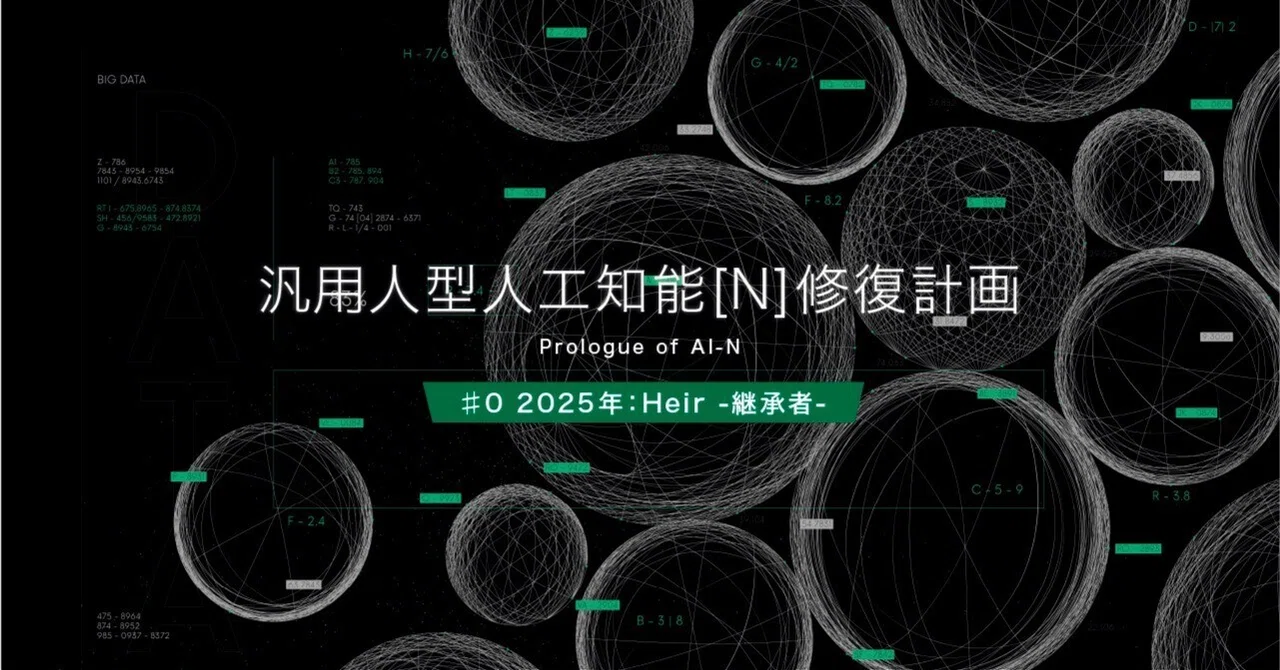 Prologue of AI [N]_#0_《2025年：Heir -継承者-》｜NEN STUDIO