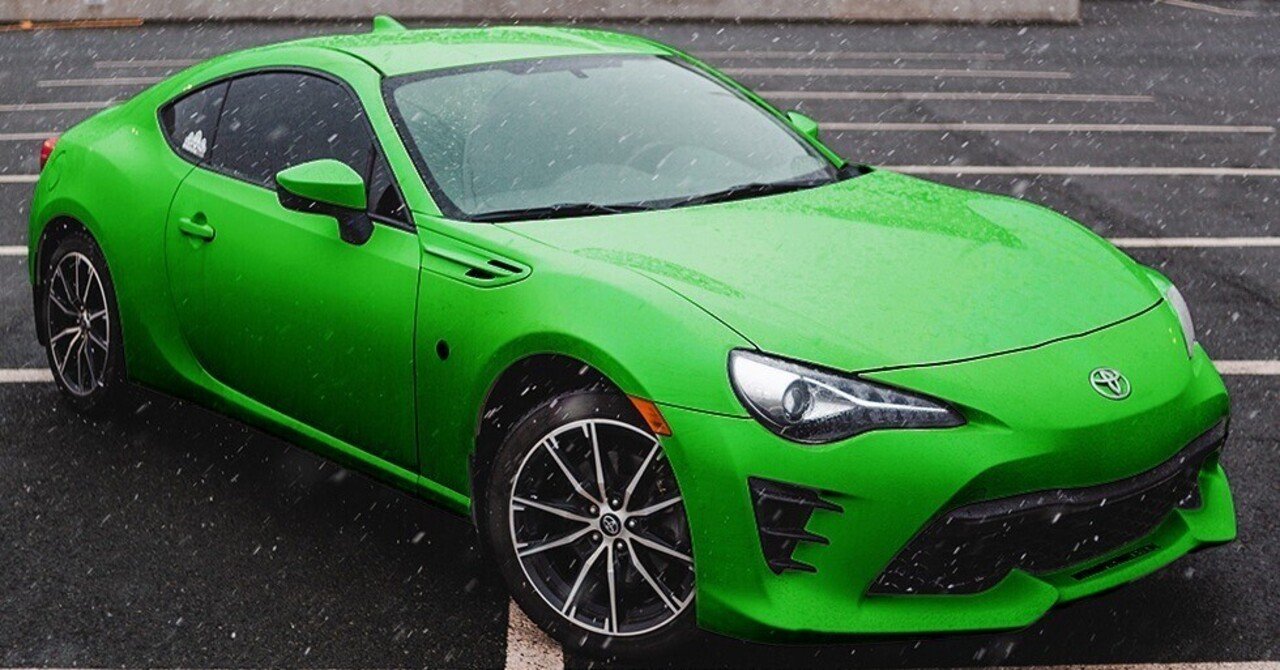 ボディカラーを変えてみた...トヨタ86｜Toyo