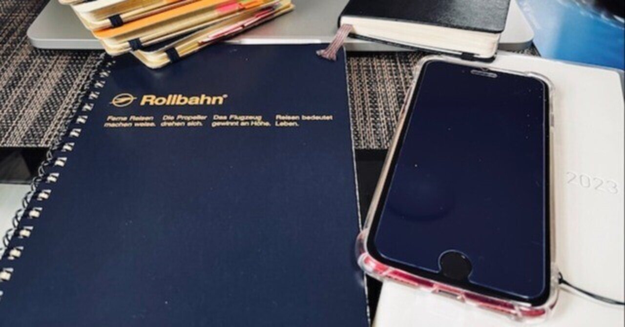 手帳というかノートです。｜charu_mobile