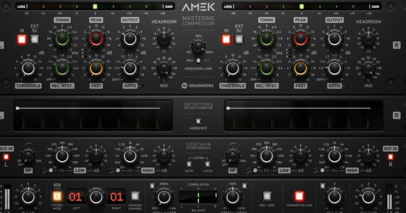【週刊プラグインレビュー】Plugin Alliance / AMEK Mastering Compressor｜moroishimasaoki