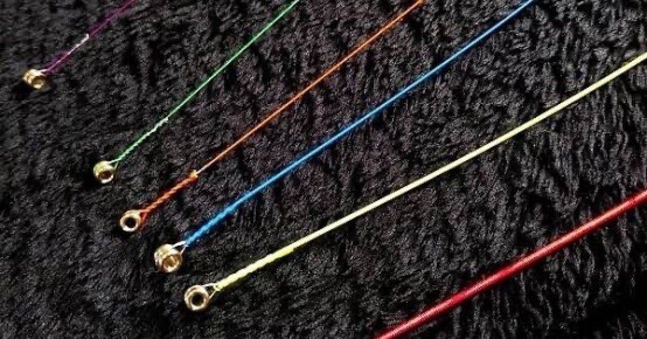 カラーコーティングもする老舗、DR stringsのエレキギター弦｜note楽器｜てんちょー｜note