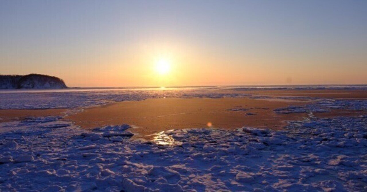 知床の夕陽｜tabito｜note