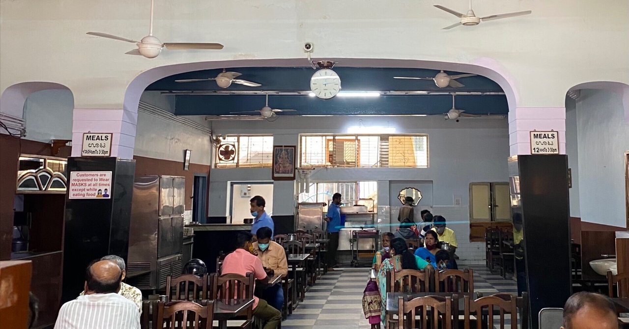 バンガロールでぜったい行くべき飲食店(9)：Udupi Sri Krishna Bhavan/USKB(Balepet本店)｜gang_m｜note