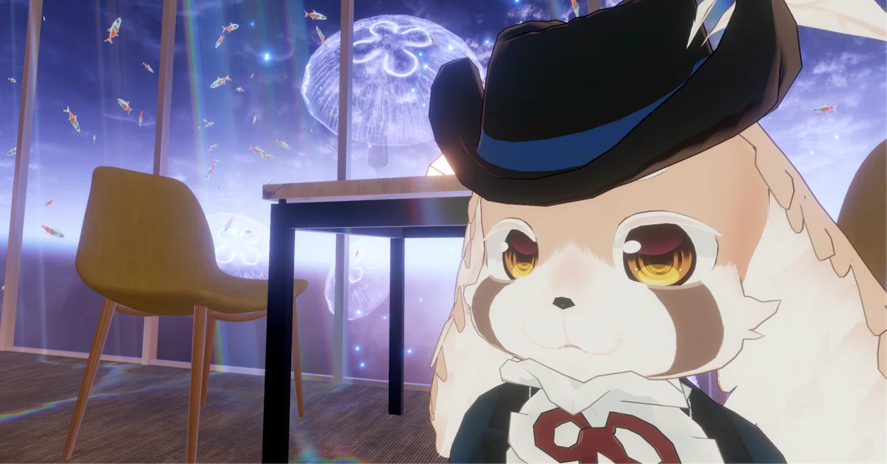 【VRChat world：Hotel ＂AQUA＂ ~Charlotte's Secret Hotel ＂AQUA＂ 】もふもふ達が滞在中 ...