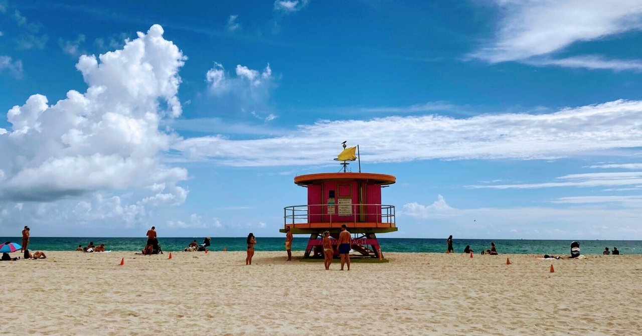 2022/10/13 前編 イスラモラダ→マイアミビーチ→オーランド(ユニバーサルスタジオフロリダ)〜アメリカ横断ハネムーン編〜｜haruka｜note
