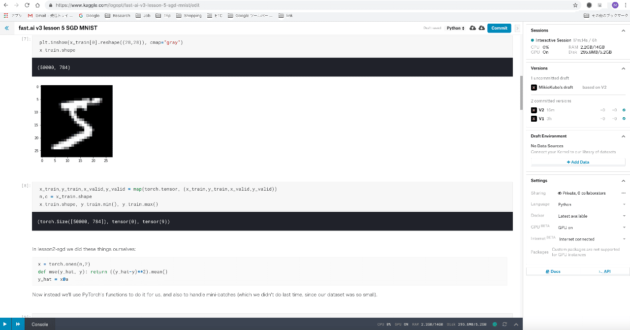 fastai v3 on kaggle｜Mikio Kubo