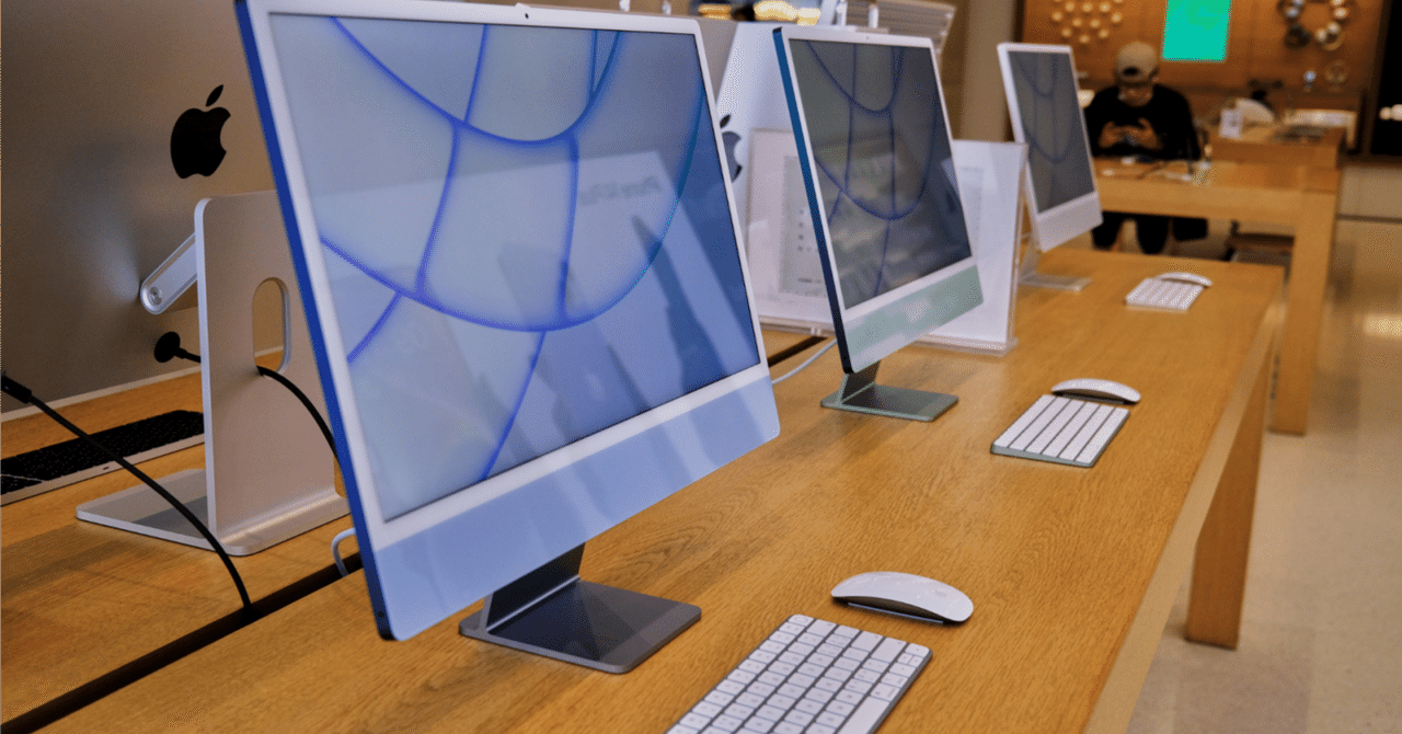 アップル、M3チップ搭載のiMacを今年中に発売と報じた。｜DigitalCreator｜note