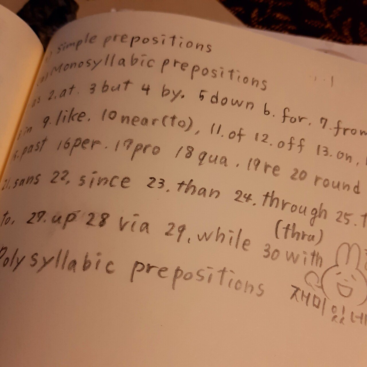 今週のvoicy heldioは 前置詞week開催中です!!!ƪ('߸' ƪ) あなたの推し前置詞をコメント欄で募集中 というこちで今リストを急遽書き写して考え中... TU·KE·YA ...